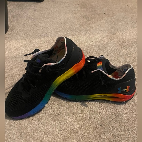 Under Armour | Shoes | Hove Sonic Under Armor Rainbow Sneakers | Poshmark